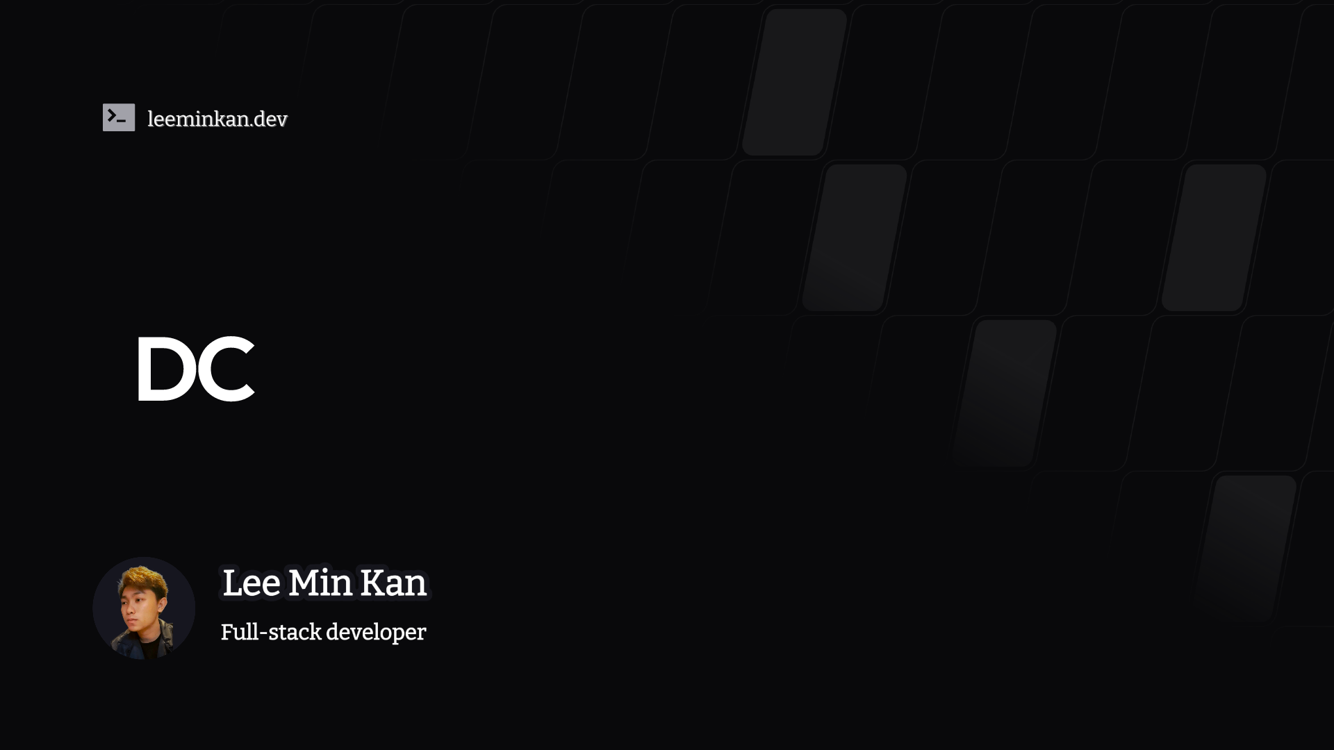 DC Booking App | Kan